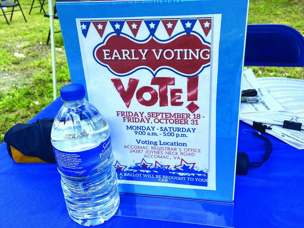 Early Voting Starts: How, When, and Where to Vote in Accomack and ...