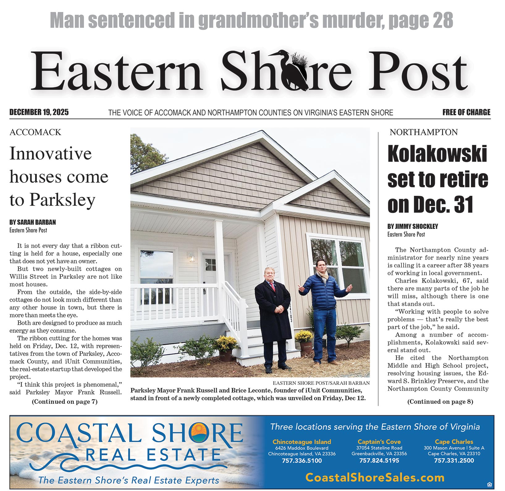 Eastern Shore Post | December 19, 2025 - Eastern Shore Post