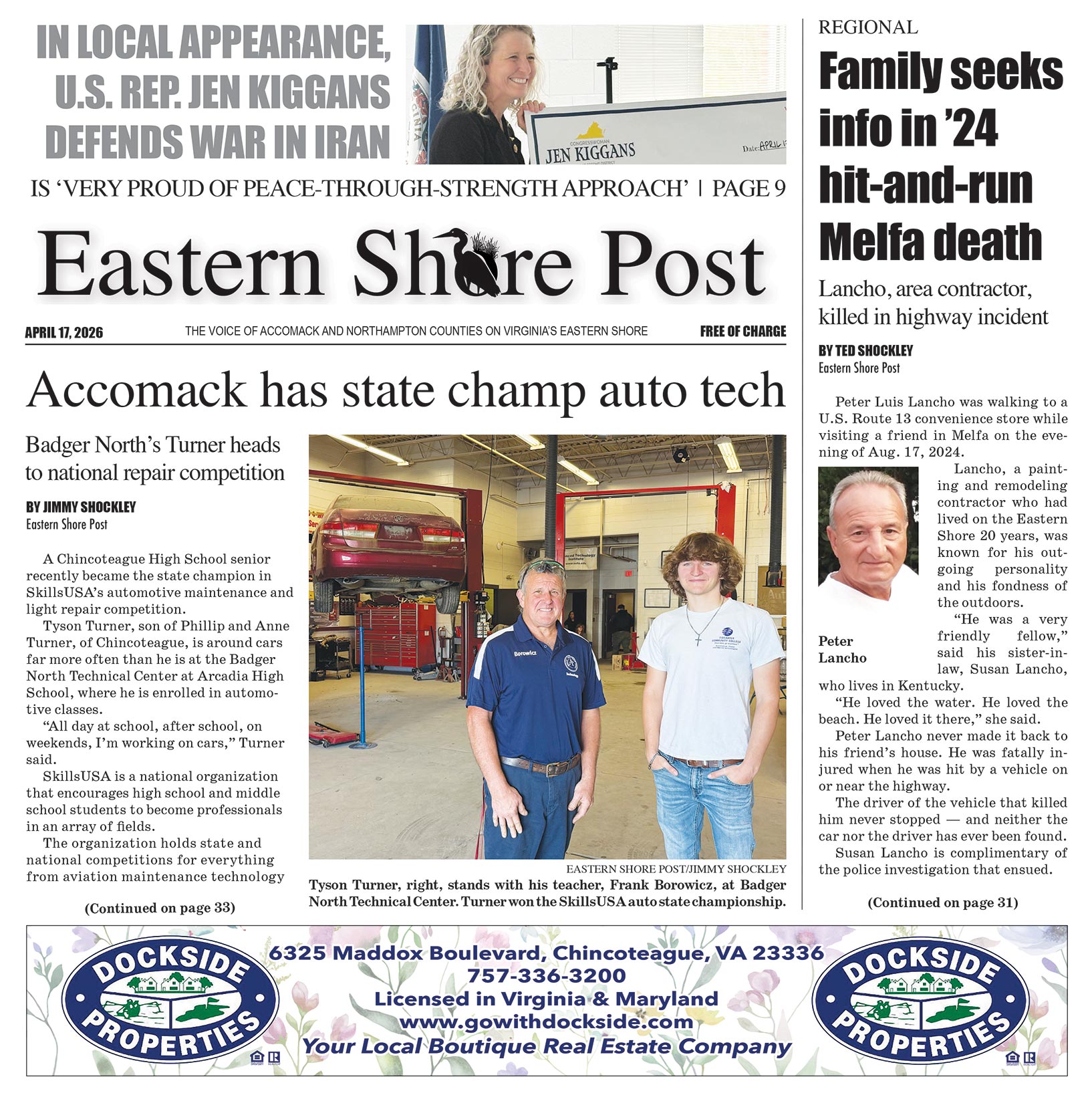 Eastern Shore Post | April 17, 2026 - Eastern Shore Post